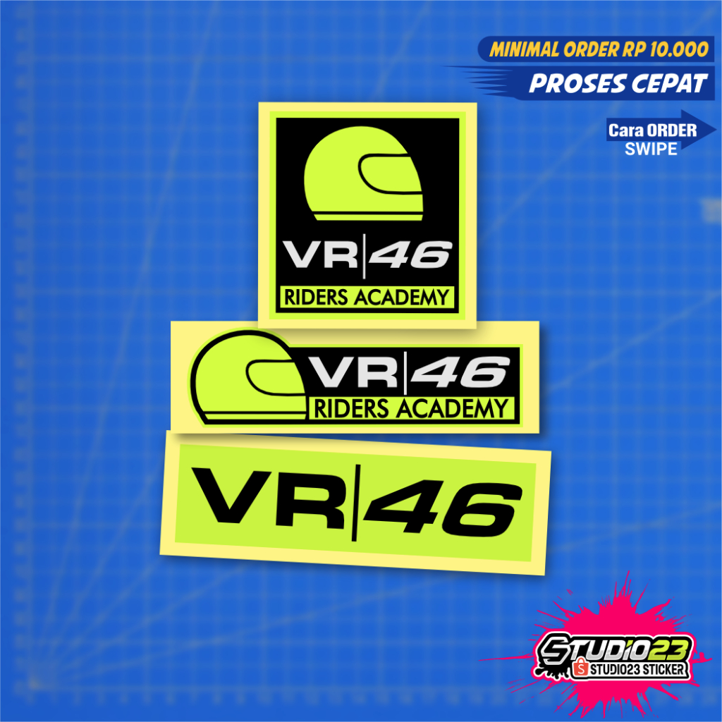 Jual Stiker Cutting VR R0ssi 46 Riders | Shopee Indonesia