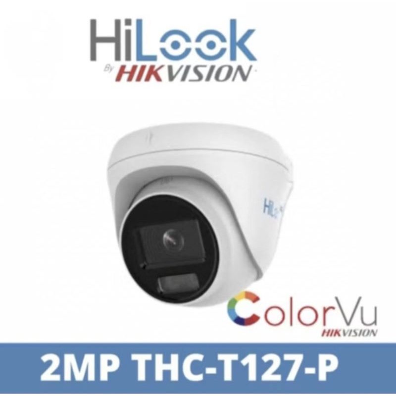Jual Kamera CCTV HiLook Indoor ColorVu Lite 2MP 1080P (THC-T127-P ...