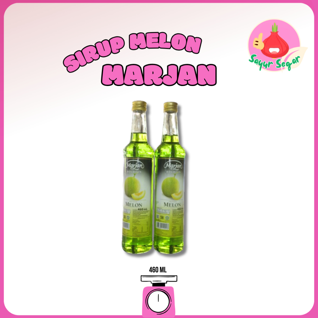 Jual Sayur Segar - Sirup Melon Marjan / Melon Syroup 460 ml | Shopee ...