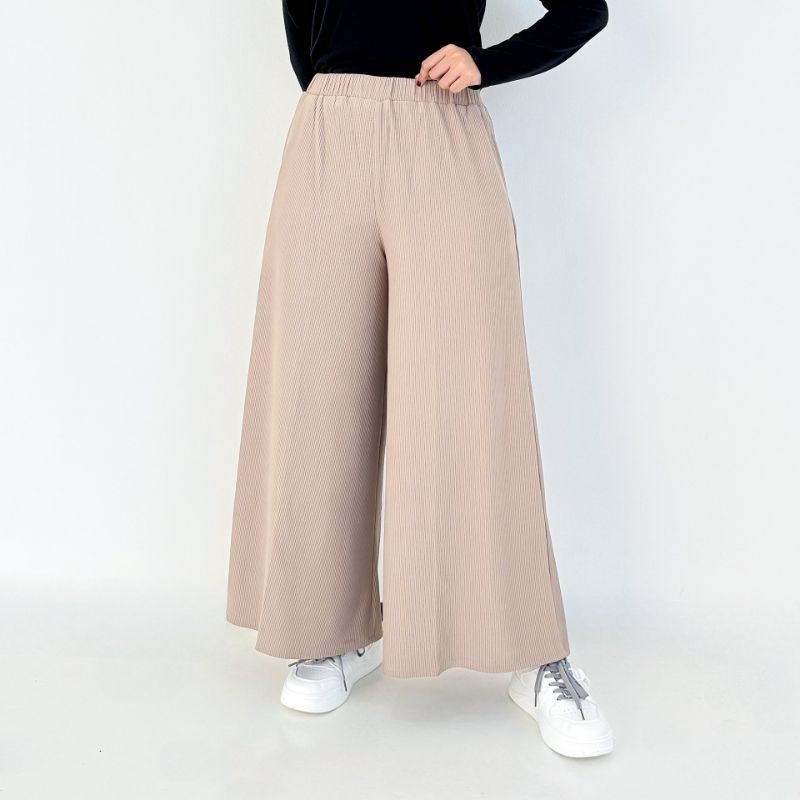 Jual Celana Kulot Rok Lebar Paha Besar Fit XL Lezahrasignature Pallazo ...