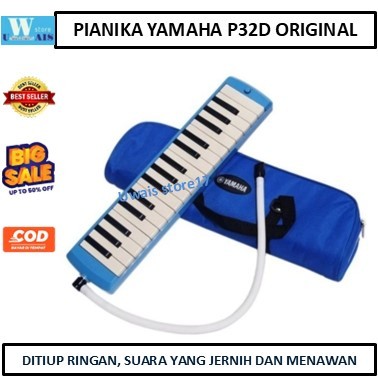 Jual Pianika Yamaha P-32 D Kualitas Original Ditiup Ringan Kokoh Ada Tombol Untuk Membersihkan ...