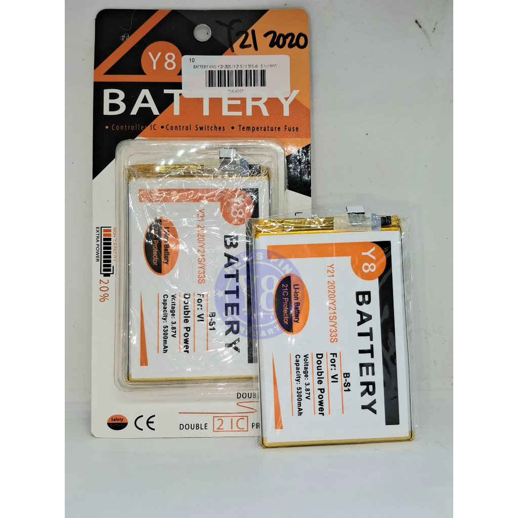 Jual BATTERY VIVO Y21 2020 / Y21S / Y33S (B-S1) | Shopee Indonesia