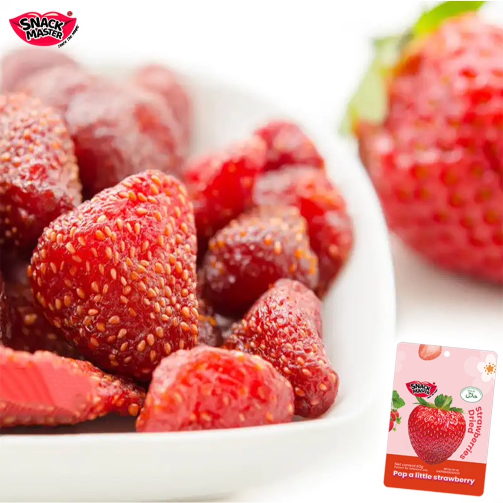 Jual SNACK MASTER I Fruit Dried Snack TERSEDIA VARIAN Strawberry Peach ...