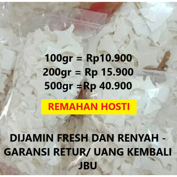 Jual Remah/Simping Roti Hosti Polos | Shopee Indonesia