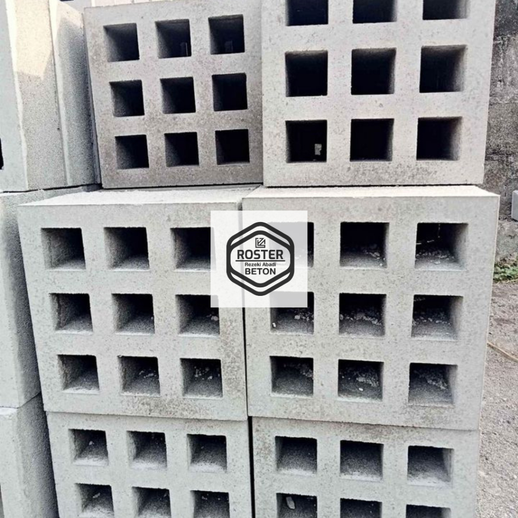 Jual Roster Beton Minimalis, Angin-Angin Ruma Minimalis Motif Dadu Lb 9 ...