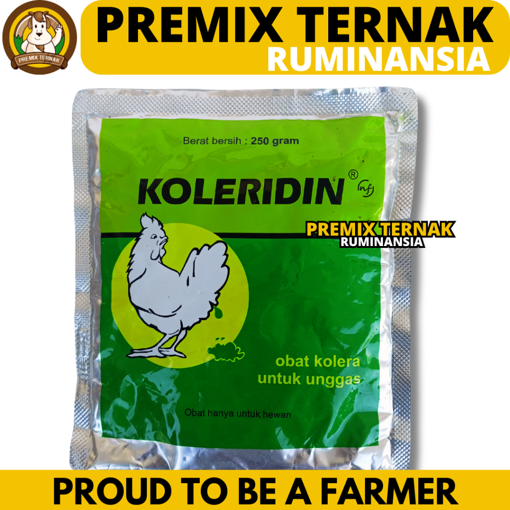 Jual KOLERIDIN 250 GRAM - Obat Ayam Ampuh Untuk Berak Hijau Berak Putih ...