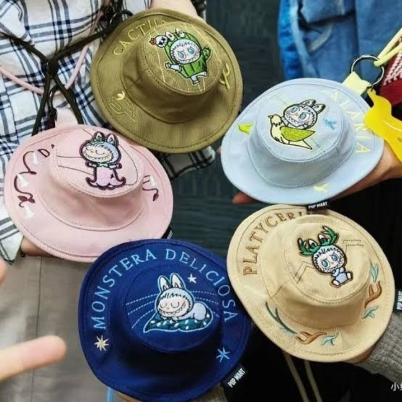 Jual The monsters bucket hat Fall in wild popmart ori (selected ...