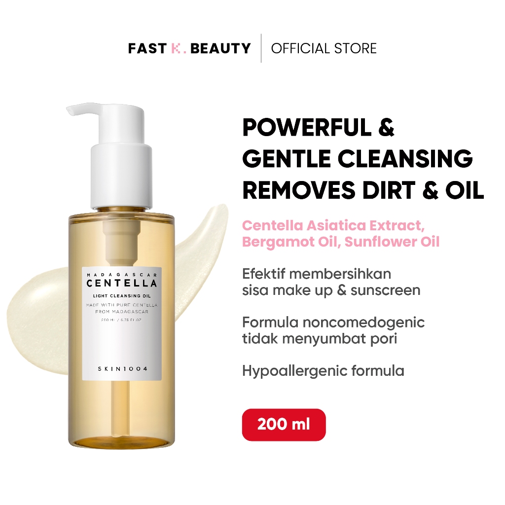 Jual [BEST SELLING] SKIN1004 Madagascar Centella Light Cleansing Oil ...