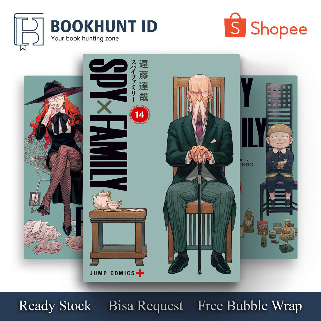 Jual Komik Manga Spy x Family Vol.1-14 by Tatsuya Endo Bahasa Indonesia | Shopee Indonesia