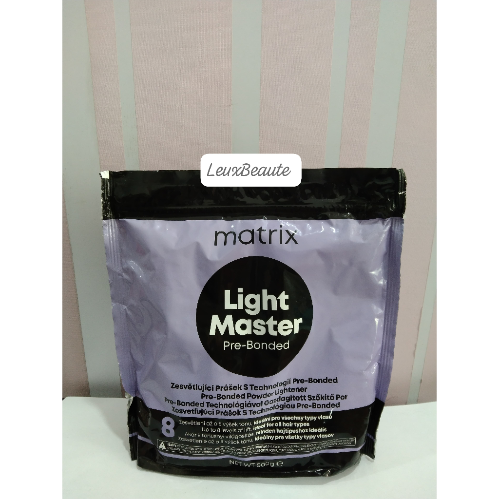 Jual Matrix Light Master Pre- Bonded Bleaching Powder 500gr | Shopee ...