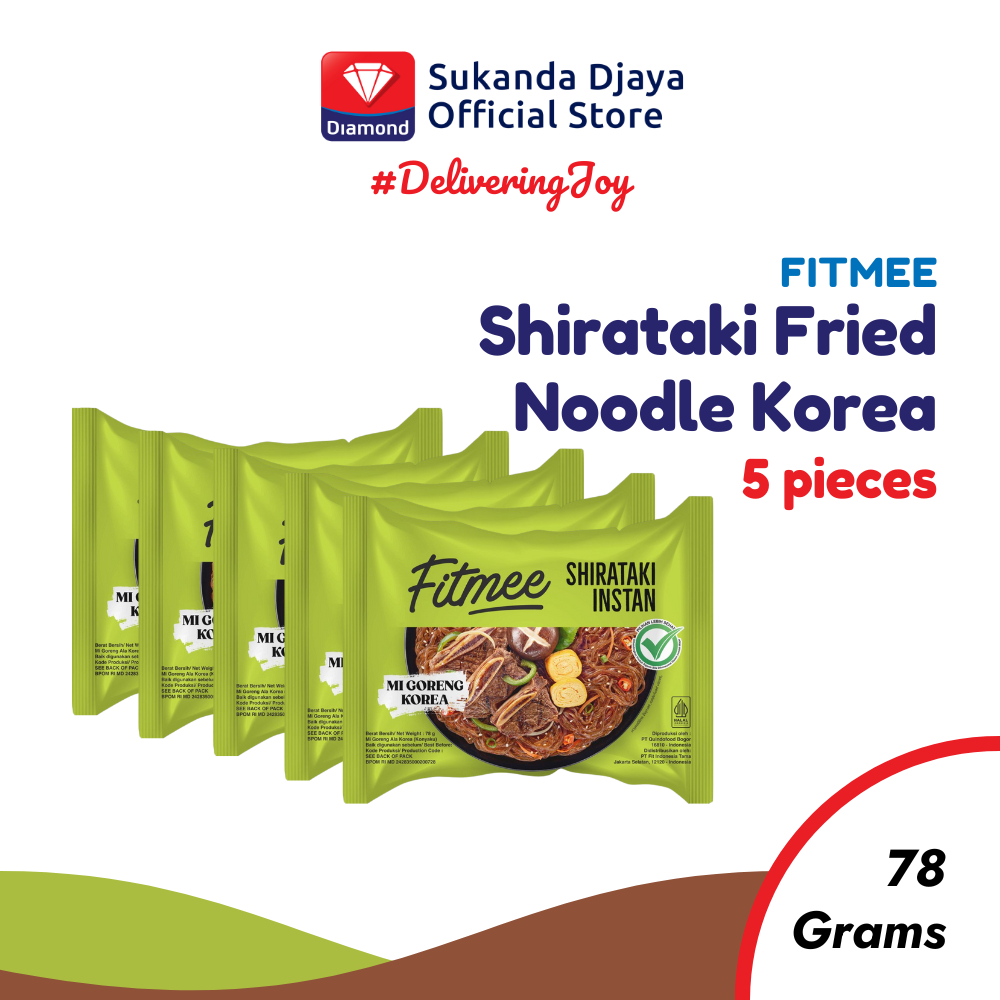Jual Fitmee Mie Instan Shirataki Goreng Korea Gluten Free Isi 5 ...