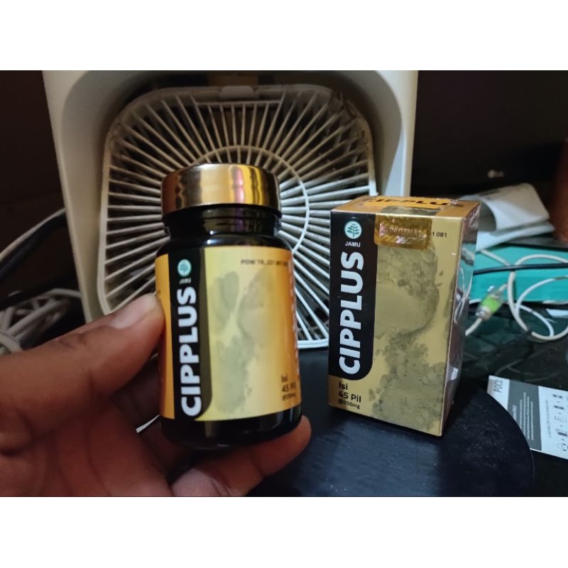 Jual 1 Botol Pil Hitam CIPPLUS | CipPlus isi 45 Butir | Shopee Indonesia