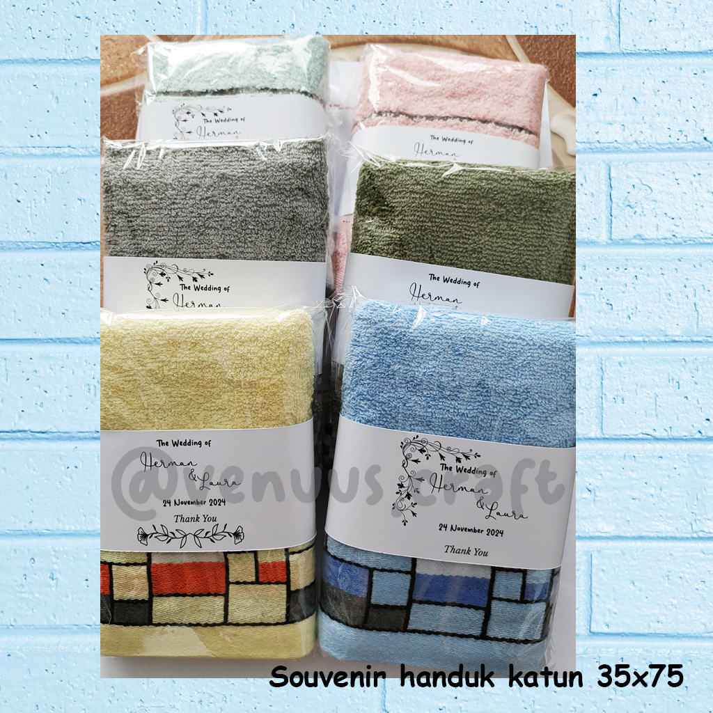 Jual Souvenir pernikahan ulang tahun aqiqah nikah syukuran handuk anak ...