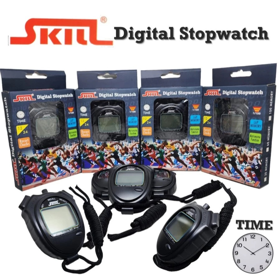 Jual BEST SELLER!! STOPWATCH DIGITAL SKILL 10M | Shopee Indonesia
