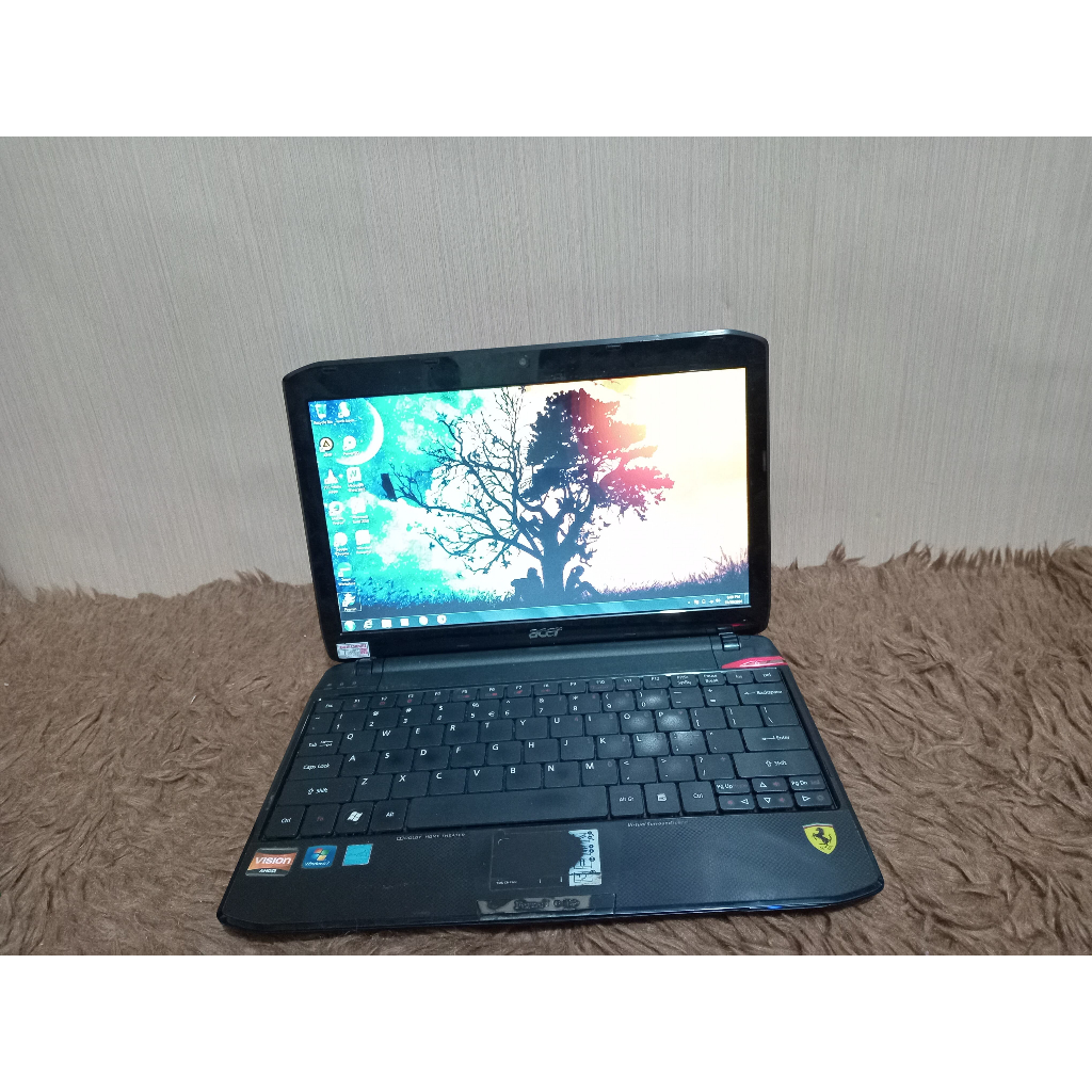 Jual Notebook Acer Ferrari one 200 ram 4gb hdd 320gb MURAH | Shopee ...