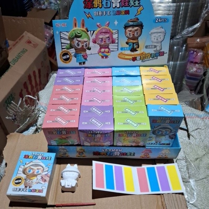 Jual Melukis Boneka Dimsum Labubu 1box 24pc | Shopee Indonesia