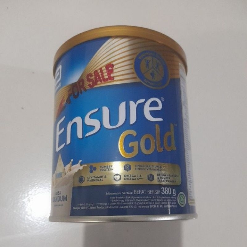 Jual Ensure gold rasa gandum 380g exp 2025 | Shopee Indonesia