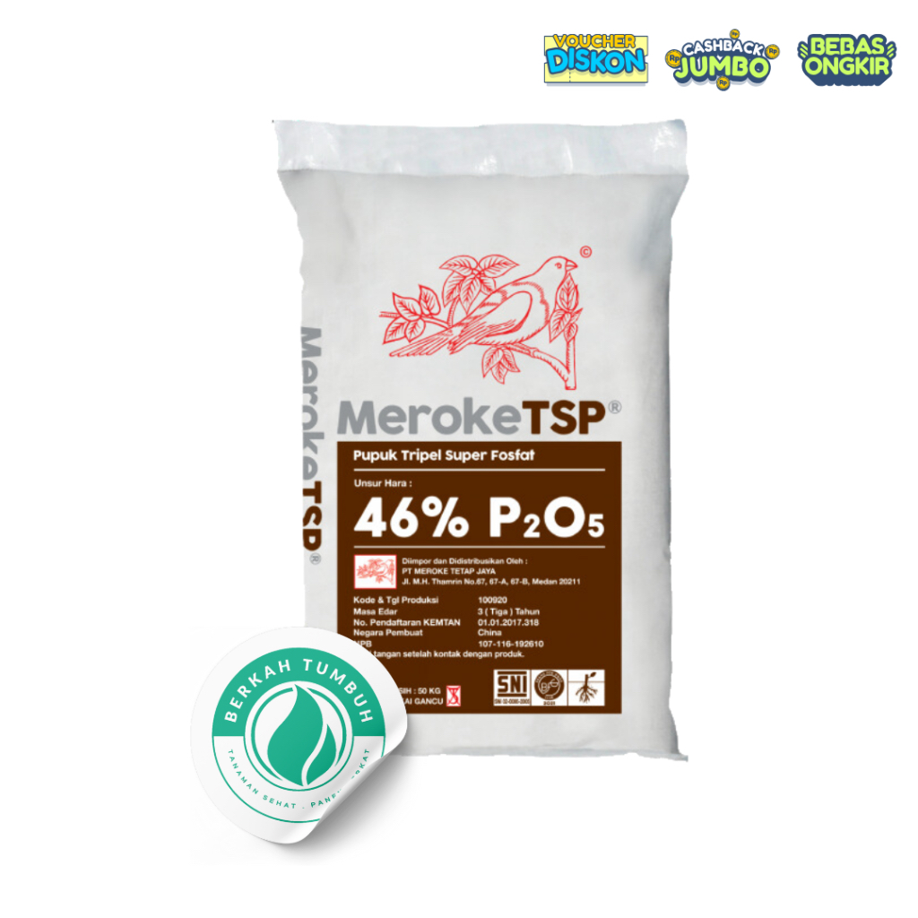 Jual PUPUK MEROKE TSP 46% REPACK 1KG | Shopee Indonesia