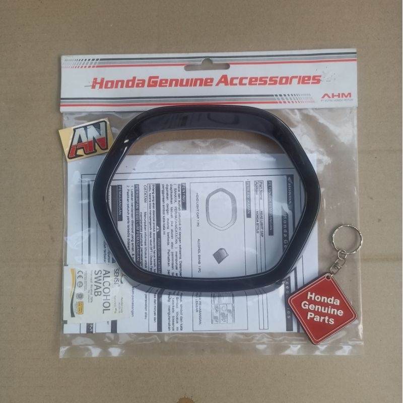 Jual Garnish Headlight Headlamp Cap Honda Stylo 160 Original AHM Hiasan ...