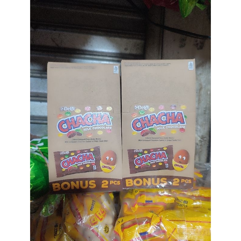Jual Delfi CHACHA Milk Chocolate Isi 22pcs | Shopee Indonesia