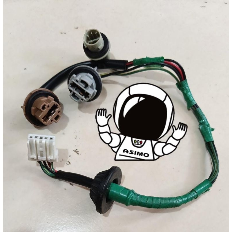 Jual fiting stoplamp Original Honda Freed kabel socket konektor ...