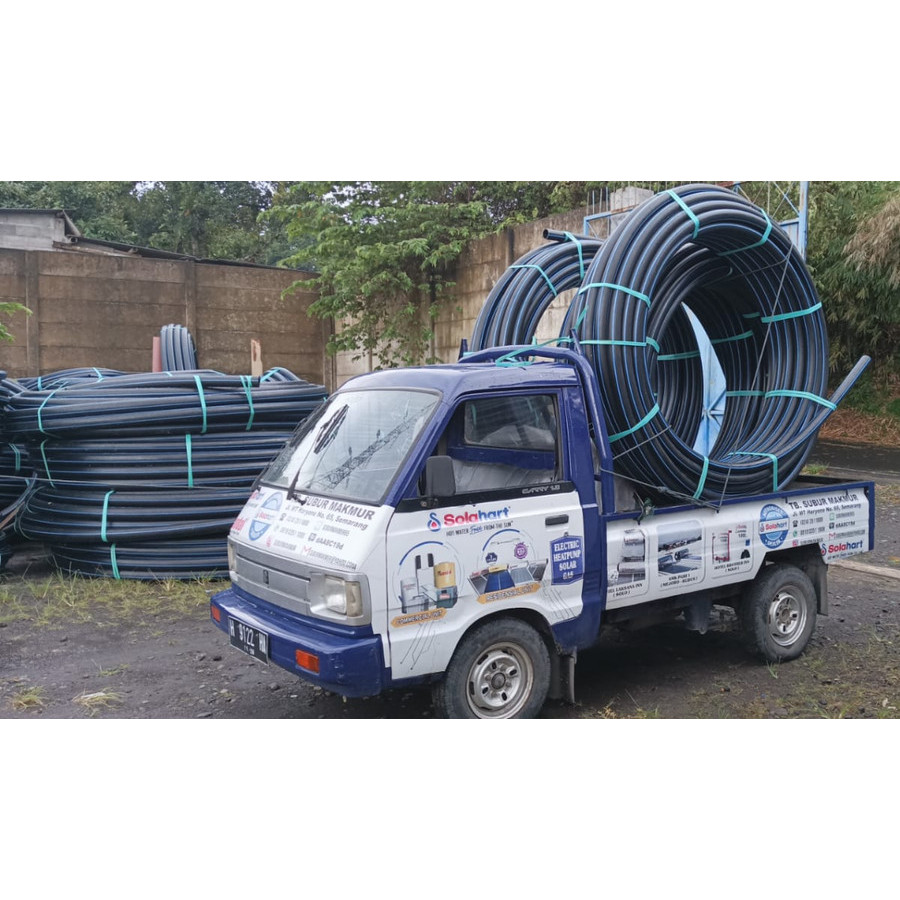 Jual ECER PIPA HDPE 1/2 INCH 20 MM PIPA PDAM HITAM PN10 PN16 - PN10 ...