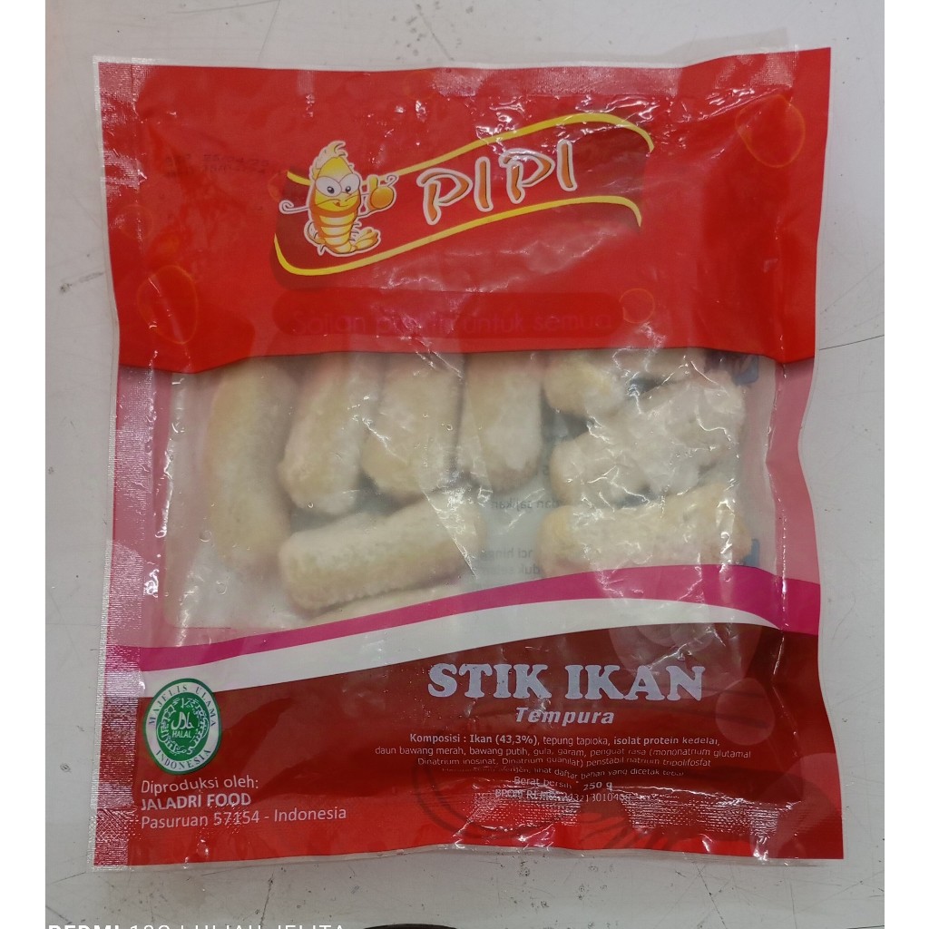 Jual PIPI STIK IKAN 250G | Shopee Indonesia
