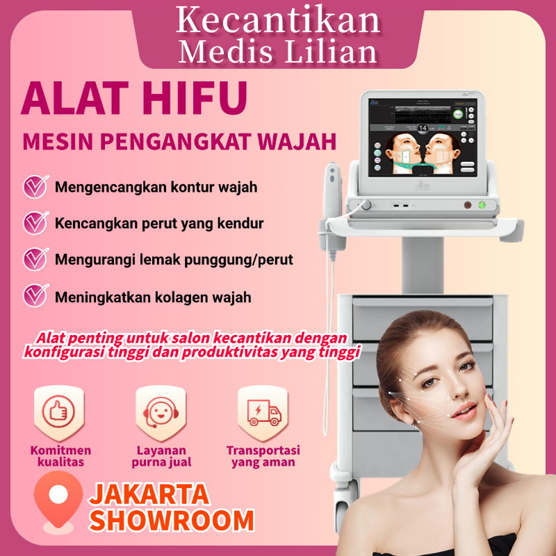 Jual Portabel 7d Hifu alat Hiternal 7D/9D Hifu 2in1 mengencangkan kulit ...