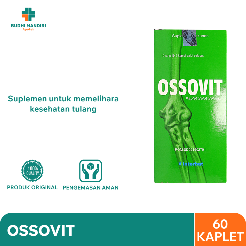 Jual Ossovit (1 Box) - Suplemen Kalsium | Shopee Indonesia