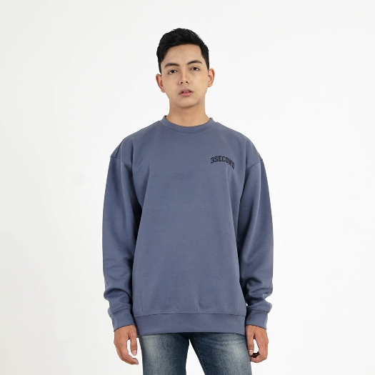 Jual 3Second Sweater Pria Crewneck Sweatshirt Super Danball Heavysoft ...
