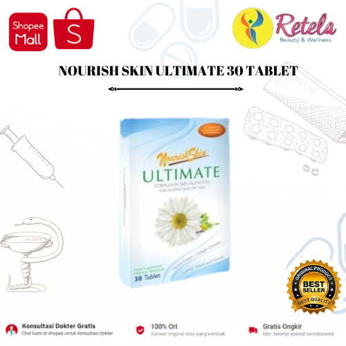 Jual NOURISH SKIN ULTIMATE 30 TABLET | Shopee Indonesia