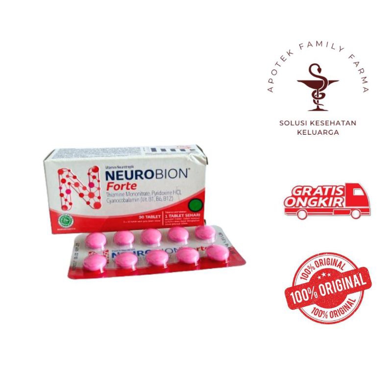 Jual NEUROBION FORTE 1 STRIP | Shopee Indonesia