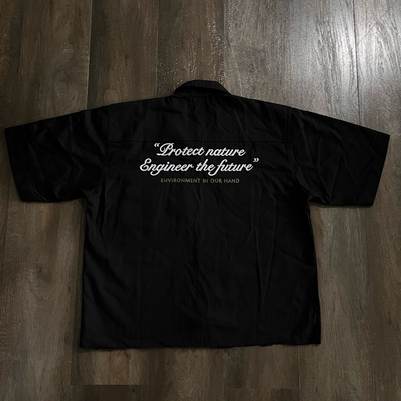 Jual Workshirt Environmental Engineers x Mine Project Hitam Pria Lengan ...