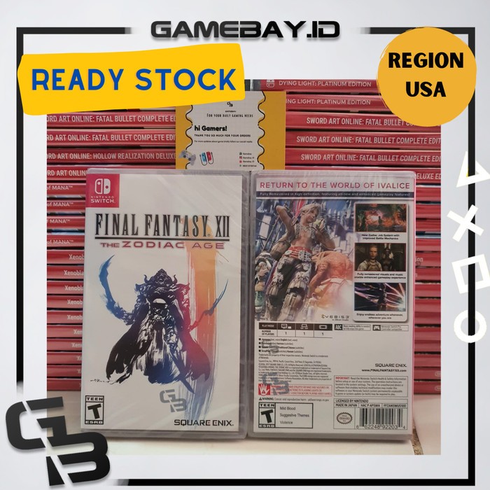 Jual Final Fantasy XII "The Zodiac Age" Nintendo Switch | Shopee Indonesia