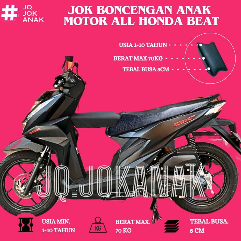 Jual Jok Boncengan Anak Motor BEAT POP, BEAT FI, BEAT ESP, BEAT STREET ...