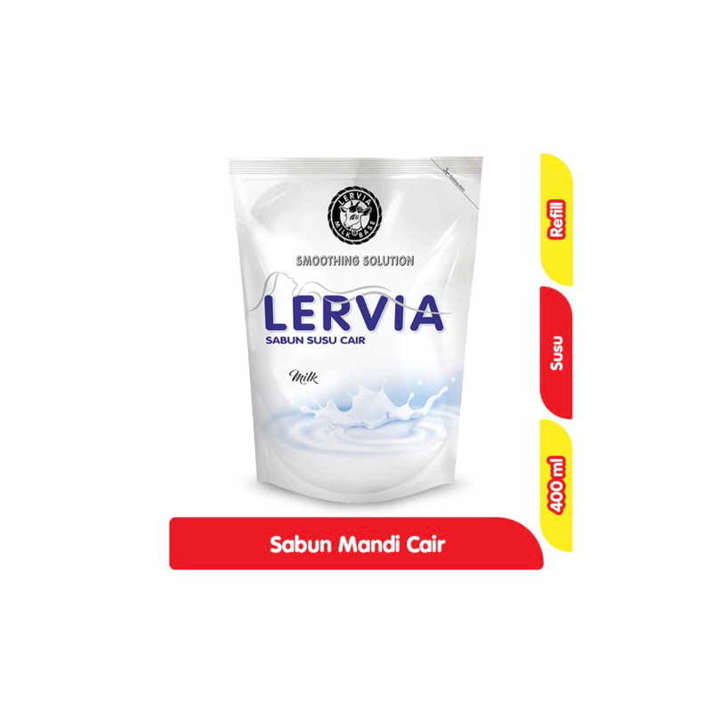 Jual Lervia Sabun mandi cair milik & avocado kemasan 400 ml | Shopee ...
