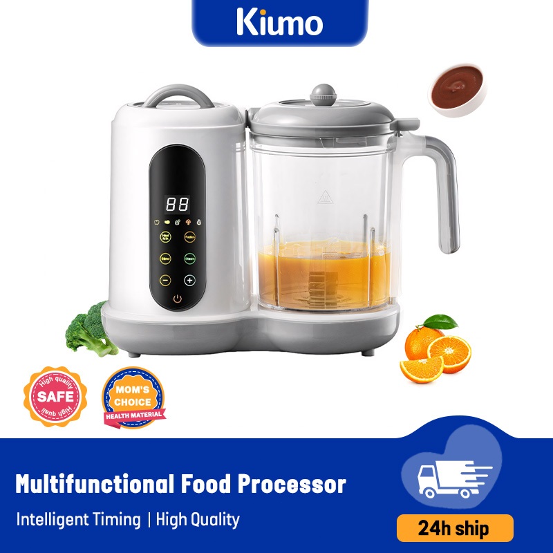 Jual KIUMO Multifunctional Baby Food Maker Blender Machine 2in1 Baby ...