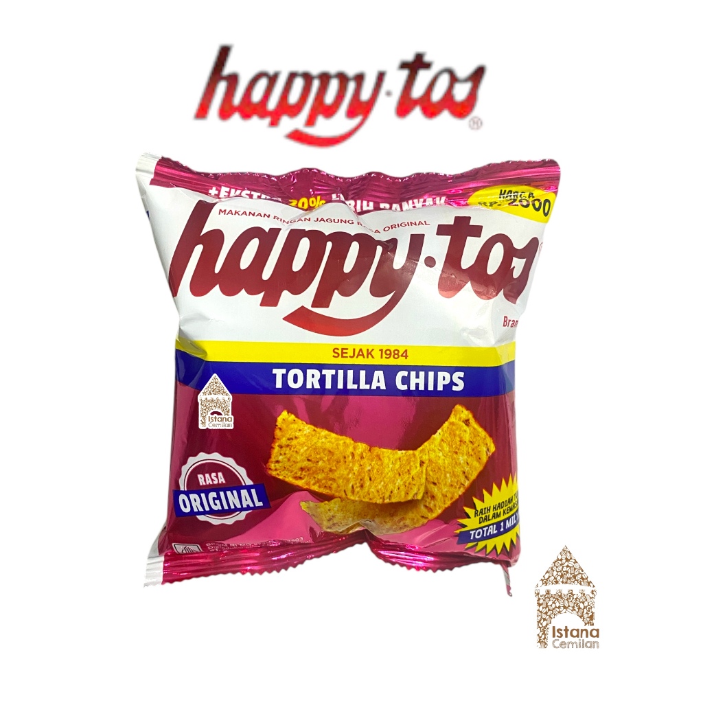 Jual Happy Tos / Happytos Tortilla Chips Chiki Berhadiah 25 Gram ...