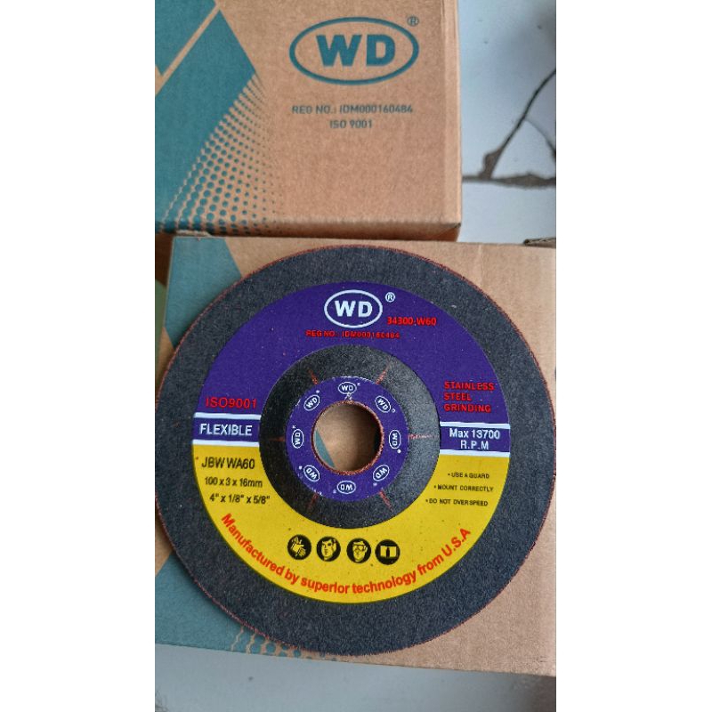 Jual (25PCS) Batu Potong WD Flexible / Batu Potong Poles Stainless ...