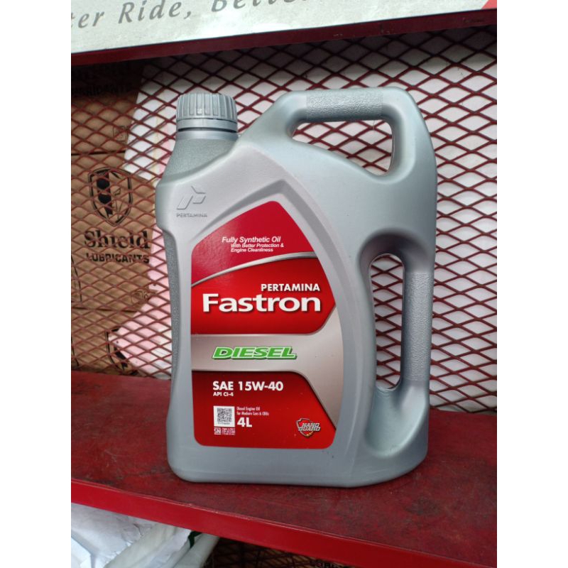 Jual PERTAMINA Fastron DIESEL SAE 15W-40 4Liter. | Shopee Indonesia