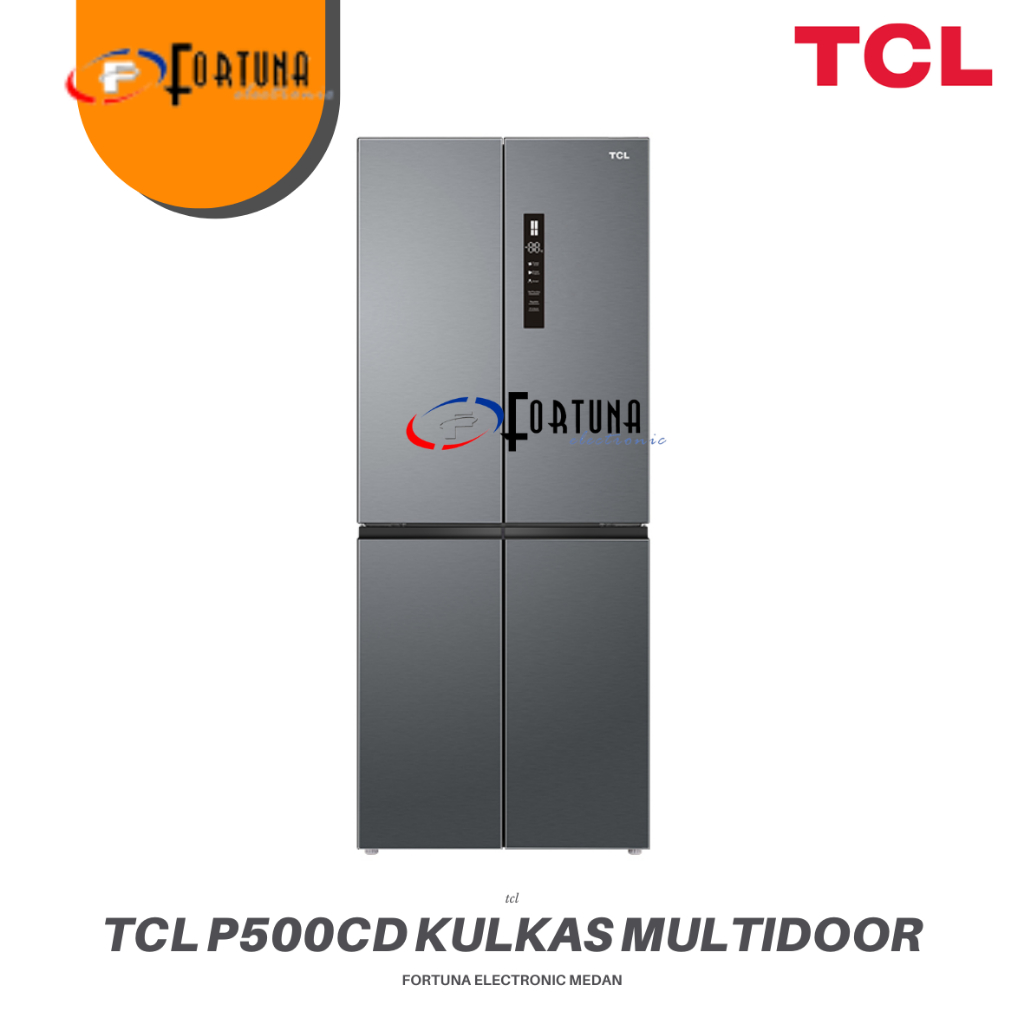 Jual TCL KULKAS MULTI DOOR P500CD INVERTER 439 LITER | Shopee Indonesia