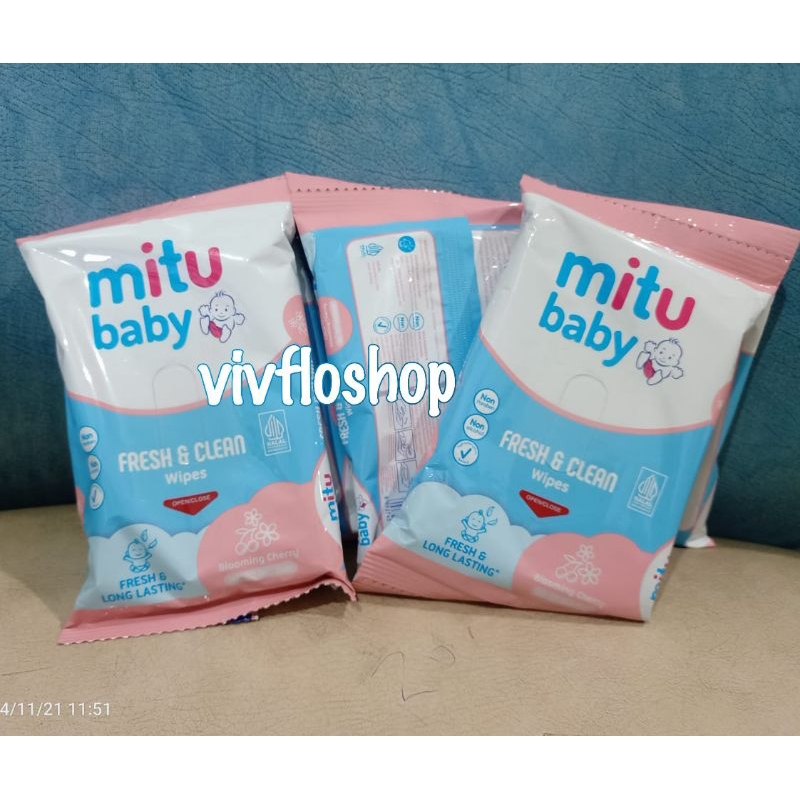 Jual Tissue Basah Mitu (kemasan rcg isi 6) | Shopee Indonesia