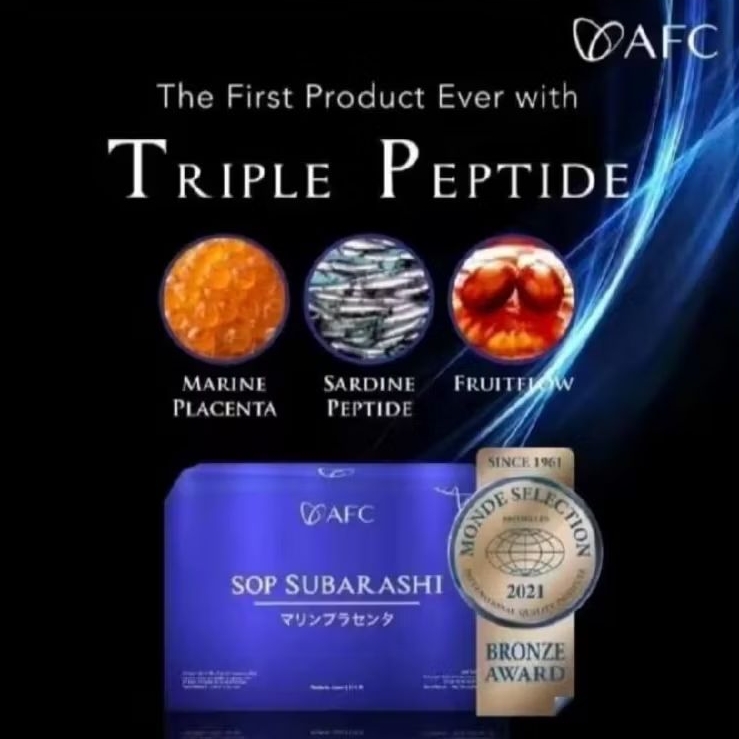 Jual Obat Kesehatan Afc Sop Subarashi Original 28 Sachet Japan ...