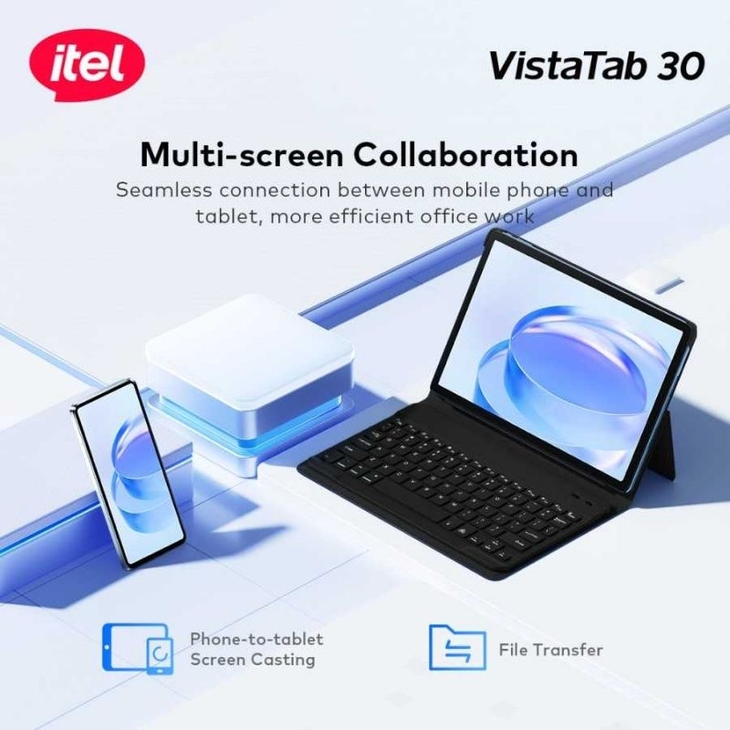 Jual ITEL VISTA TAB 30 4/128 GREY, ITEL VISTA TAB 10 4/125. GARANSI ...