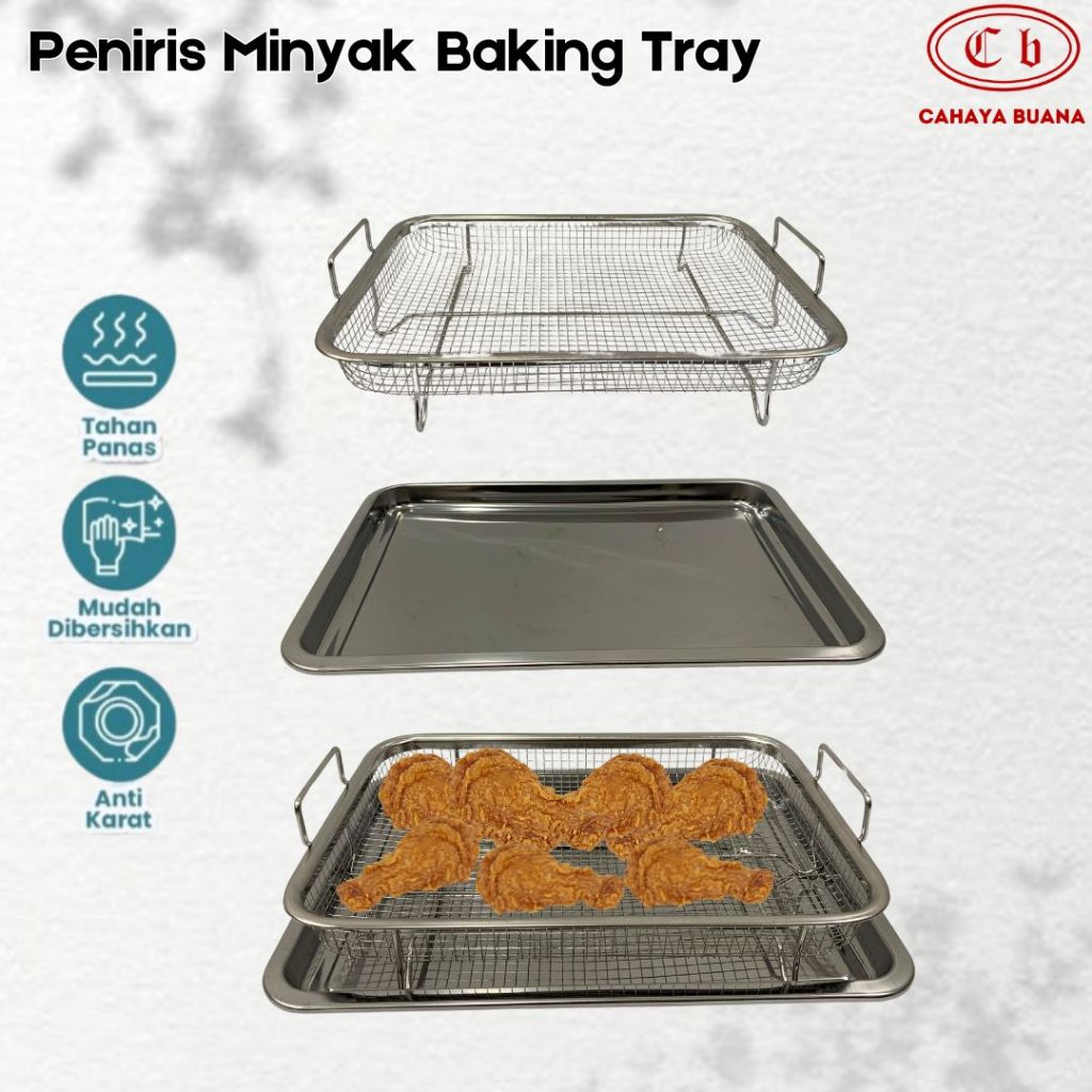 Jual Peniris MINYAK Cooper Crisper Tray Fika / Saringan Minyak Gorengan ...