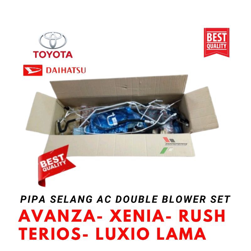 Jual Pipa Selang Ac Double blower set Avanza Xenia Rush Terios Luxio ...