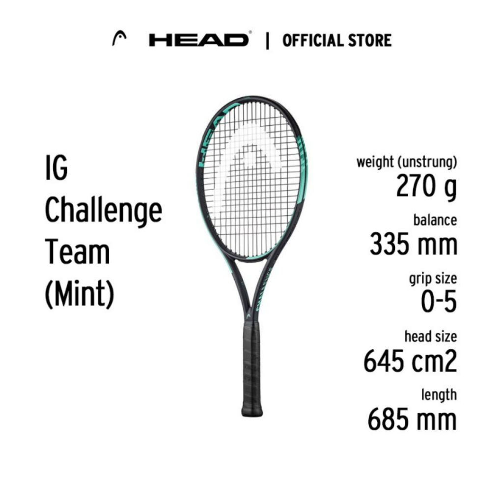 Jual HEAD Tennis Racket IG Challenge Series 2024 - Raket Tennis ...