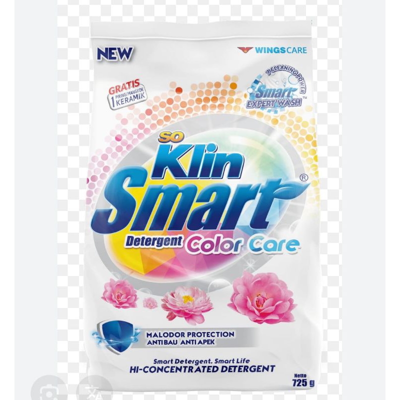 Jual So Klin Smart Detergen Bubuk 725gr+Piring Keramik | Shopee Indonesia
