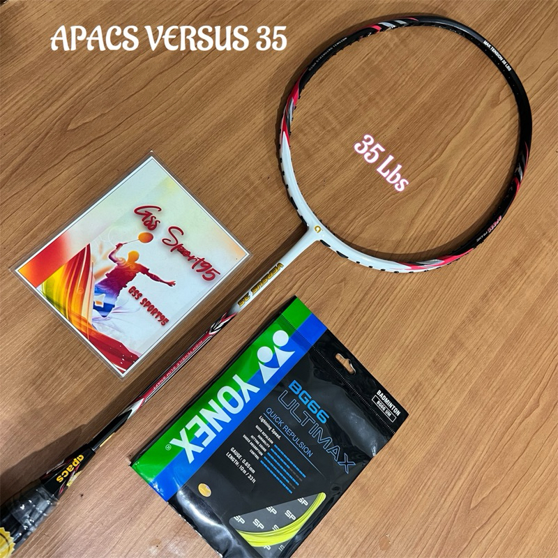 Jual RAKET BADMINTON APACS VERSUS 35 ORIGINAL | Shopee Indonesia
