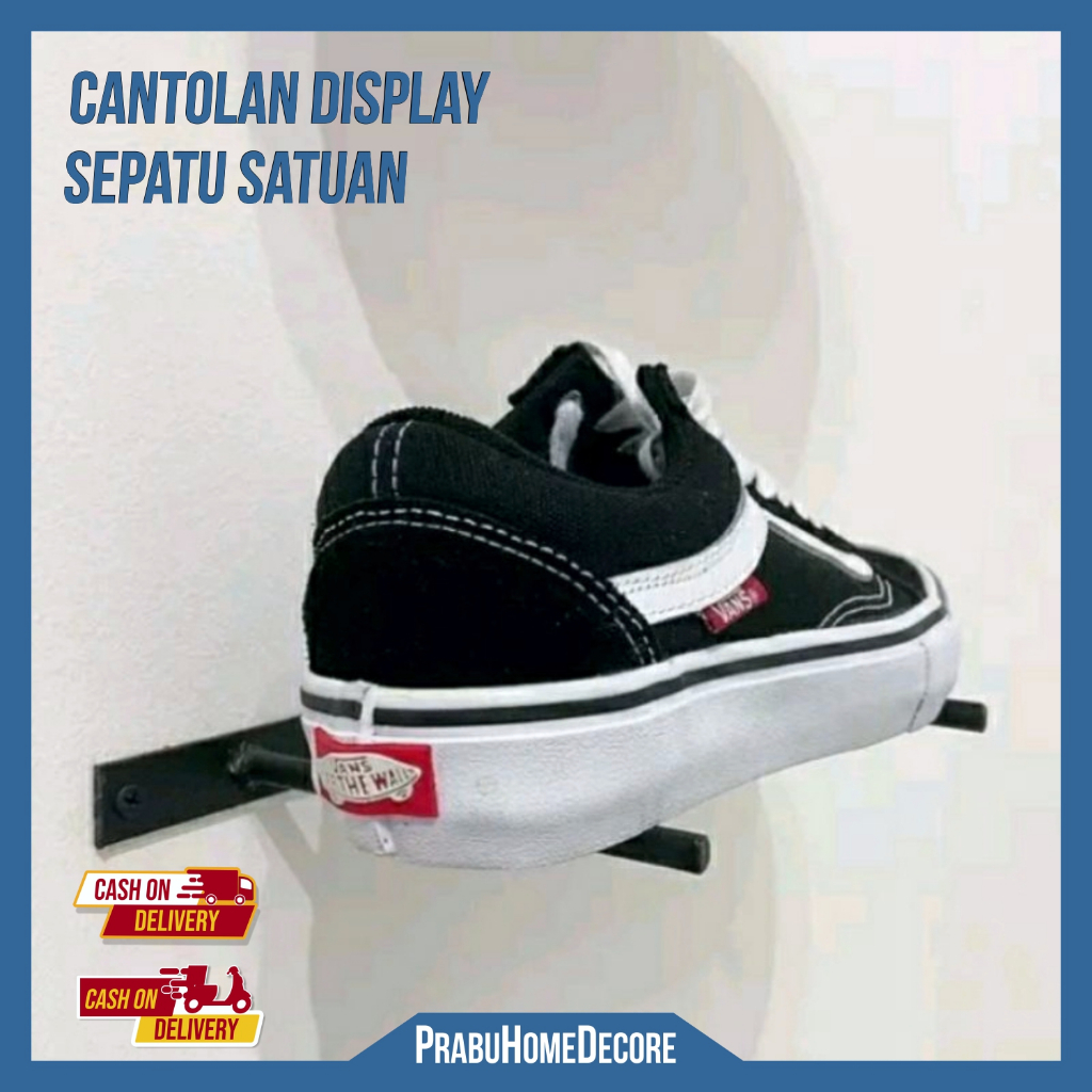 Jual Gantungan Besi Sepatu Satuan Display Rak Sepatu Sandal All Type ...